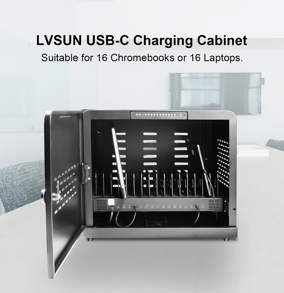 OEM 16-Port USB-C Charging Cabinet,16-Port USB-C Charging Cabinet ...